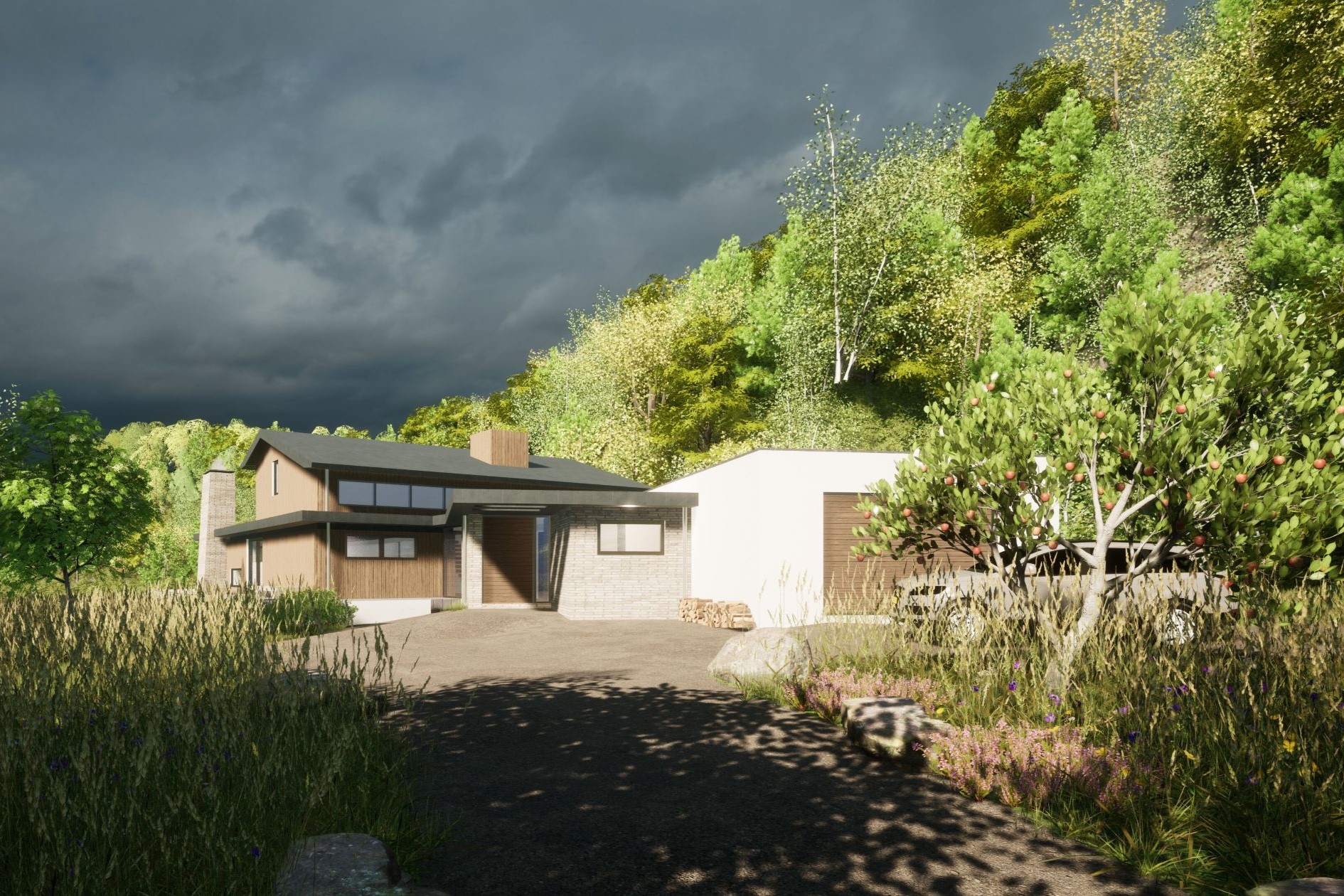 New House Hartland Devon BADGERS - Bazeley Architecture